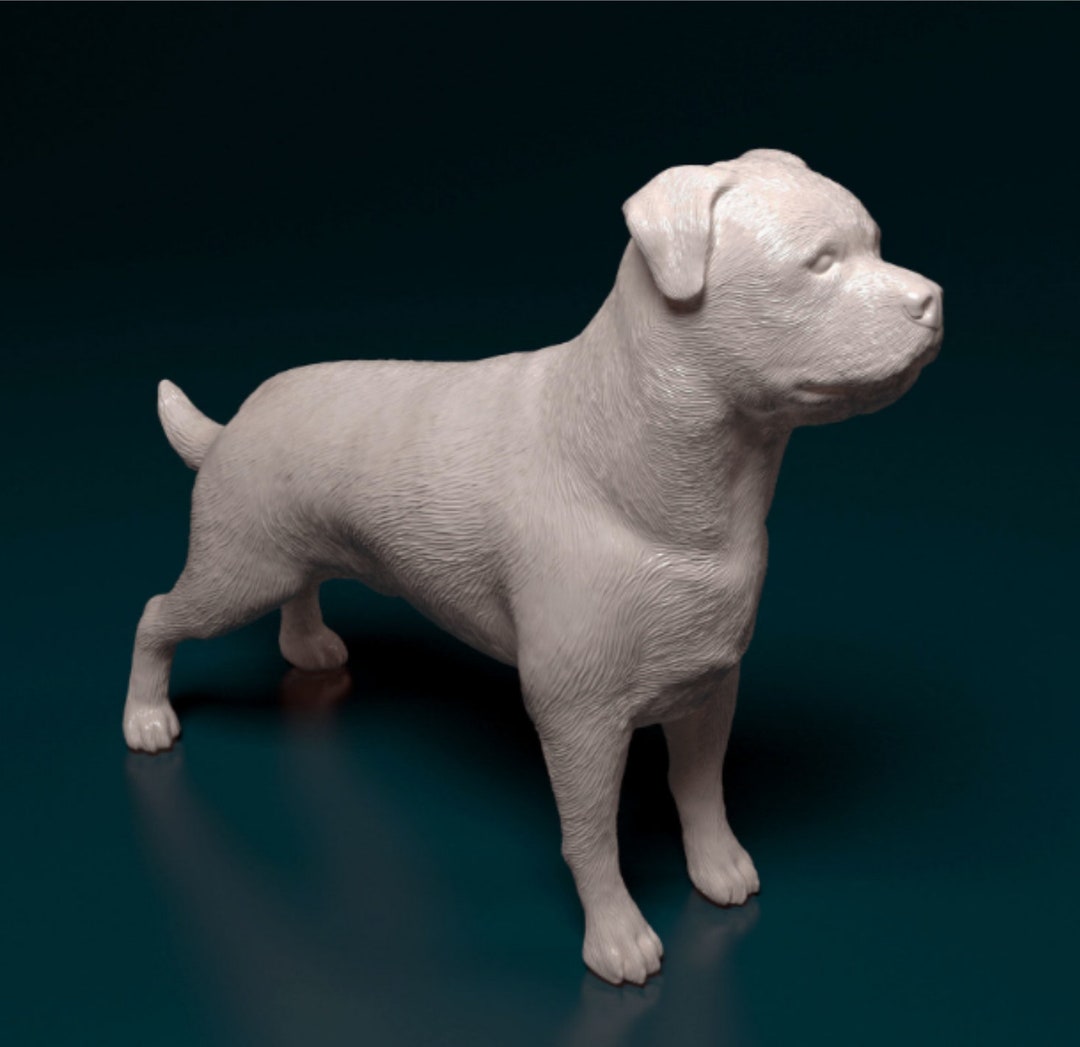 Rottweiler Scale Model Dollhouse Miniature Railroad Model 3D Printed ...