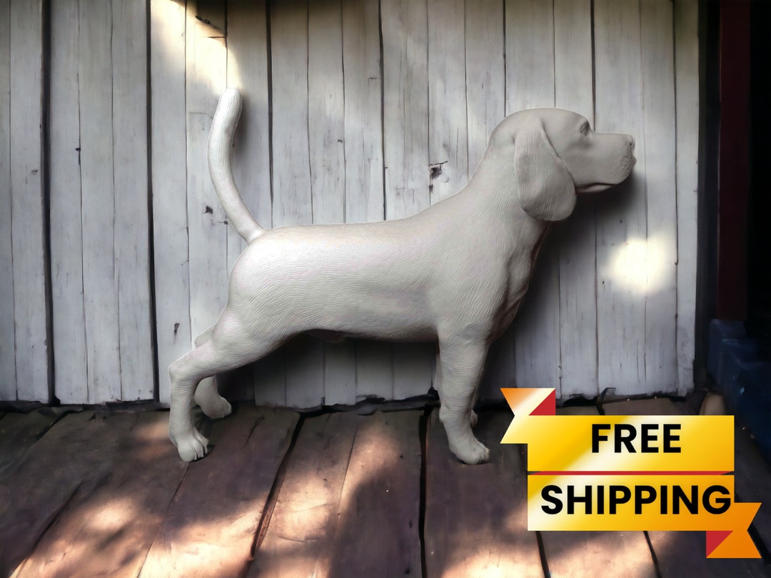 Beagle Dog Breed Scale Model Dollhouse Miniature Railroad Model 3D ...