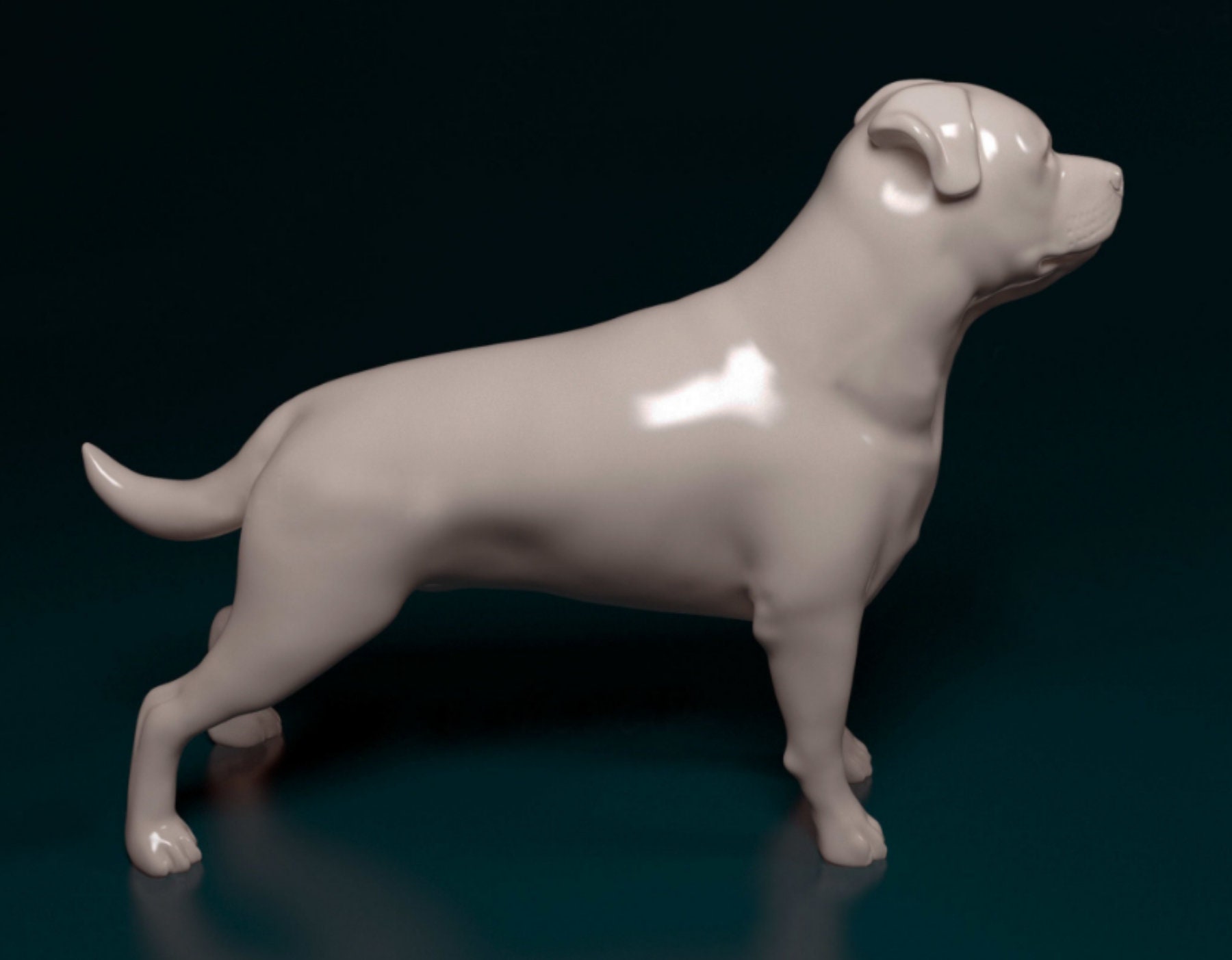 Rottweiler Scale Model Dollhouse Miniature Railroad Model 3D Printed ...