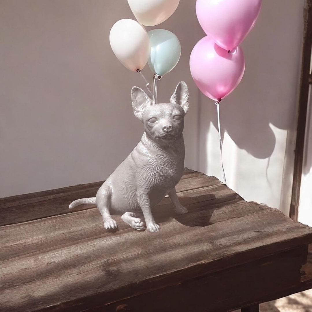 Chihuahua Dog Scale Model Animal Miniature Railroad Model 3D Printed ...