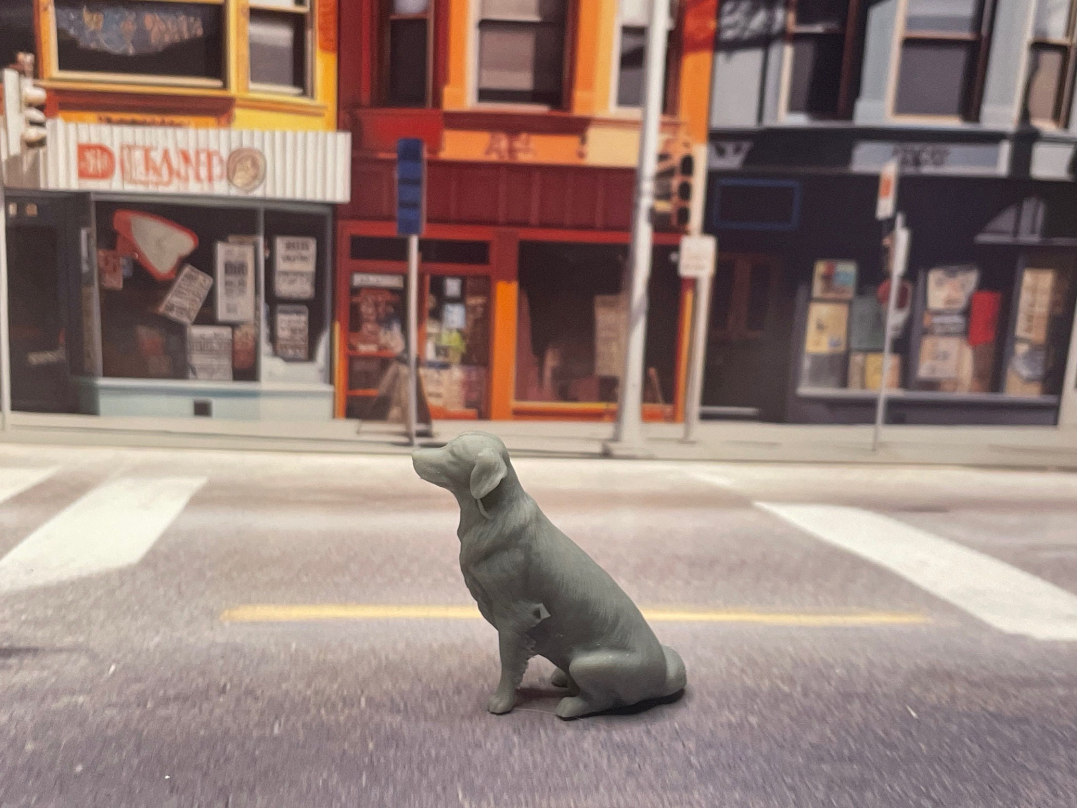 G Scale Figures Dog Breed G Scale Model Railroad Size Miniature Model ...