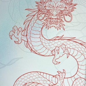Japanese Dragon Tattoo Brushes for Procreate | 20 Irezumi Stamp Pack ...