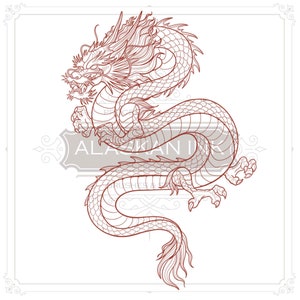 Dragon Procreate Brushes Volume 1 - Procreate Brushset for iPad - Etsy