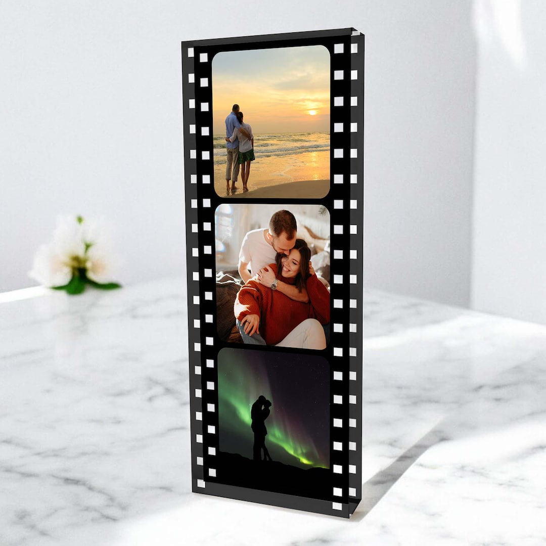 Custom Photo Acrylic Plaque, Personalized Photo Plaque, Memory Acrylic ...