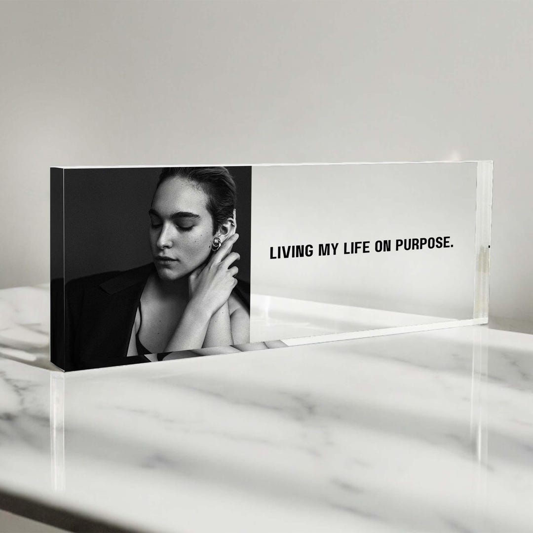 Acrylic Glass Photo Frame Block, Acrylic Glass Photo Block, Custom ...