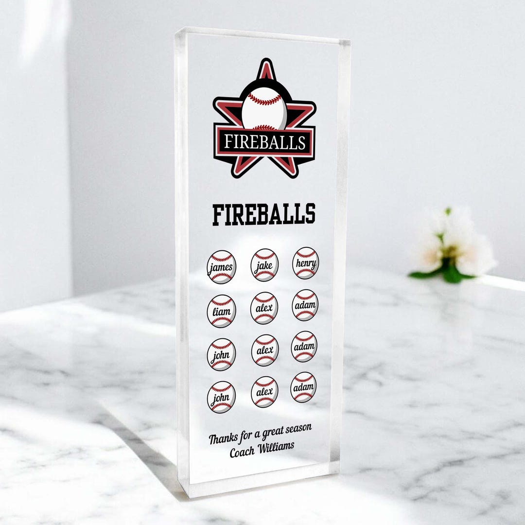 Baseball Award, Player Trophy, Baseball Coach Photo Gift, Baseball ...