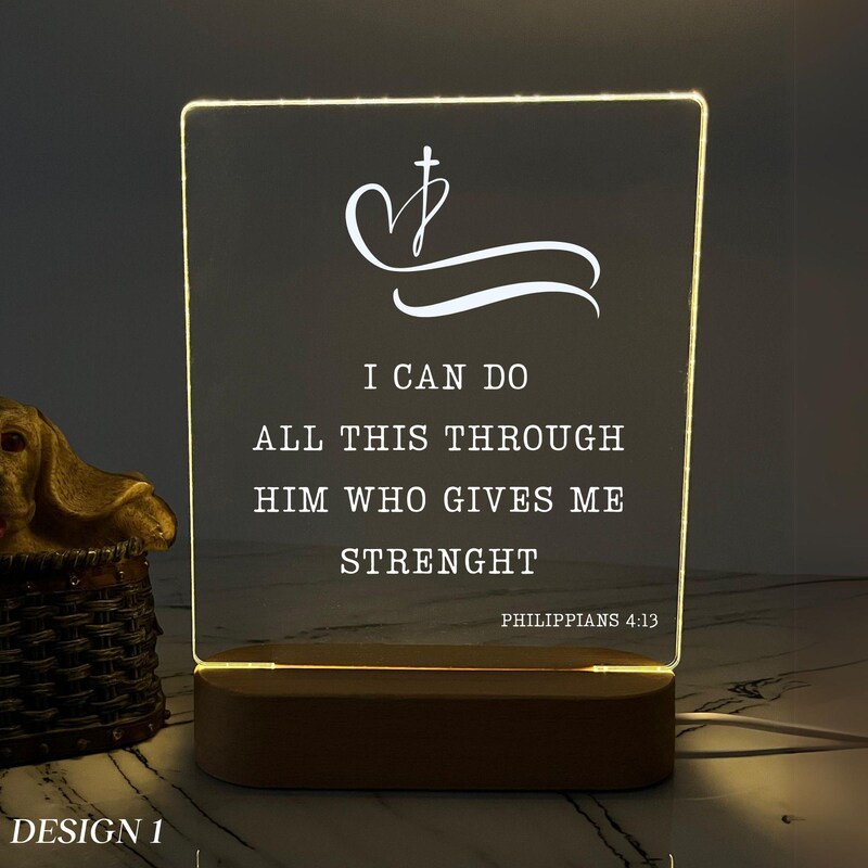 Bible Verse Plaque - Etsy