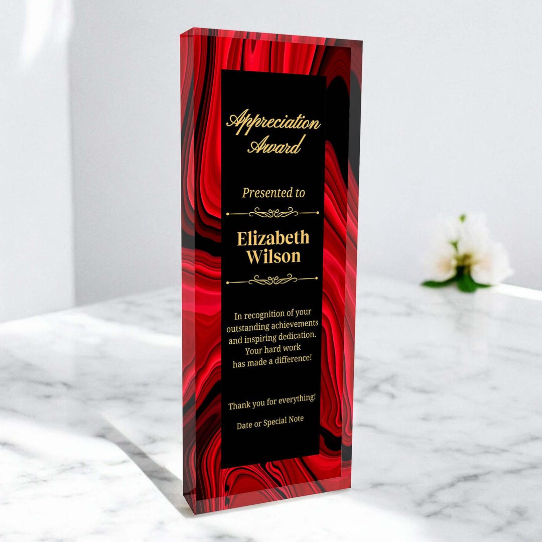 Personalized Award, Corporate Trophy Award, Company Anniversary Awards ...