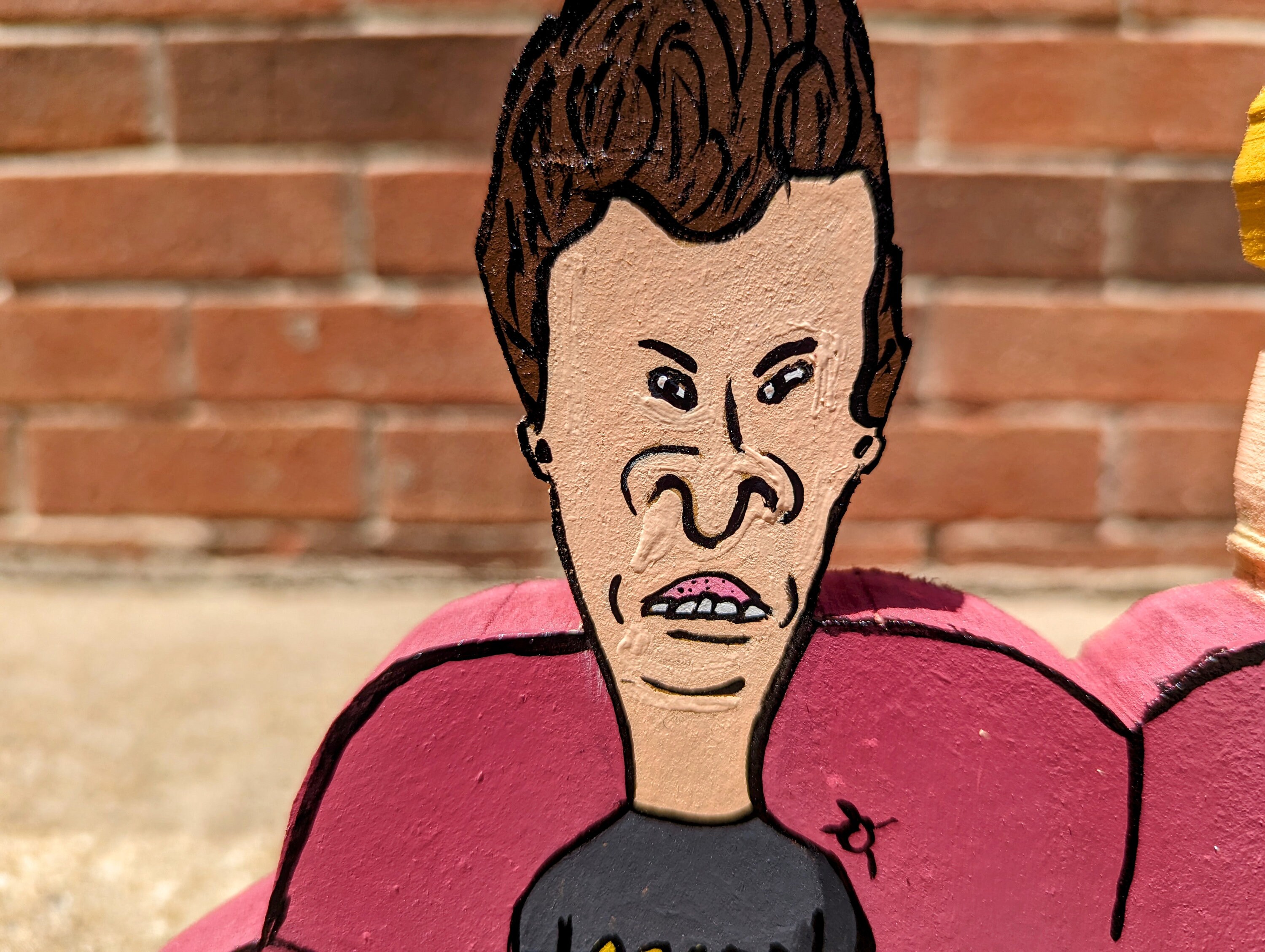 Beavis and Butthead Wood Block Art, Figure, Wall Decor, Shelf Display ...