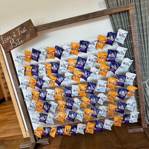 Crisp Wall Sign - Etsy UK