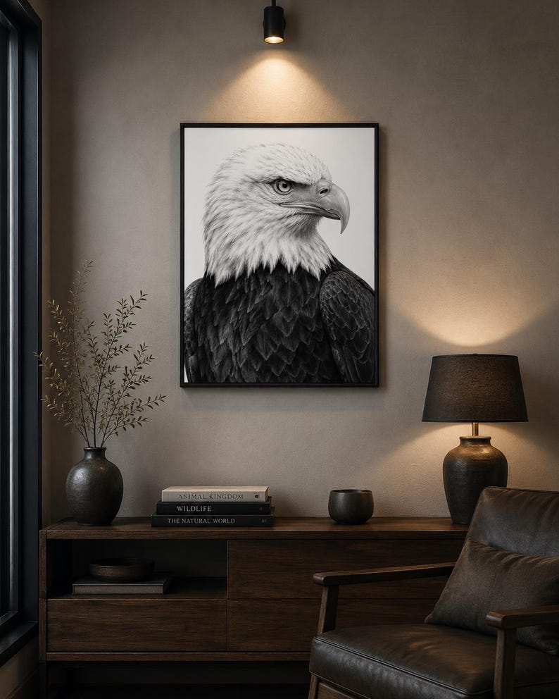 20 Wildlife Graphite Drawings Bundle | Printable Animal Wall Art ...