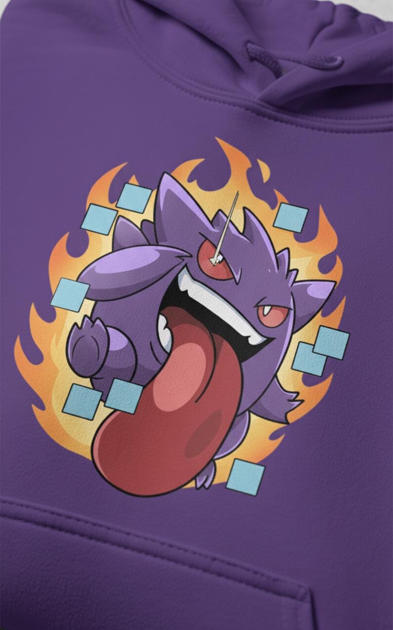 Gengar | Vector | SVG Layered | PNG | Adobe Illustrator Editable ...