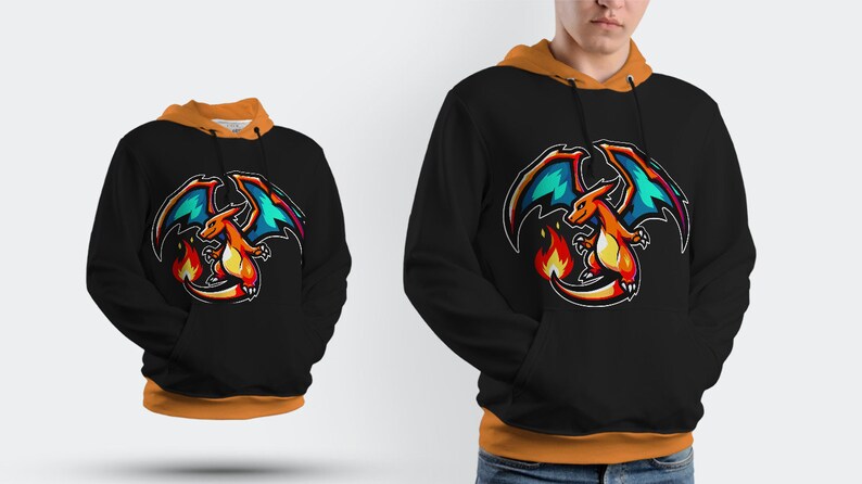 Charizard Vector SVG Layered PNG Adobe Illustrator Editable Digital ...