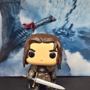 Custom Funko Pop of Lord Cregan the Wolf of Winterfell Stark. - Etsy UK