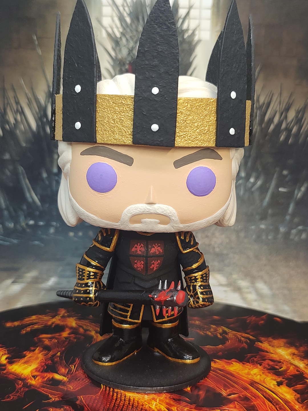 Custom Pop of King Maekar I Targaryen Aka "maekar the Anvil". - Etsy
