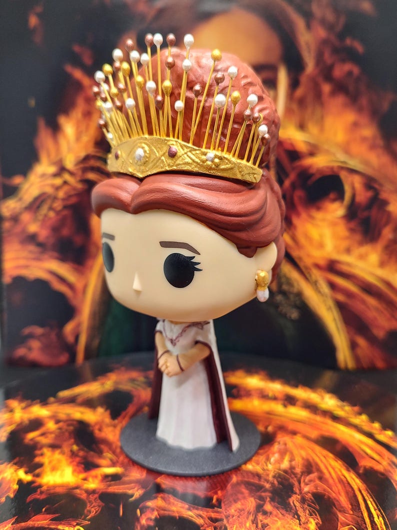 Custom Pop of Queen Alicent Hightower in Her Wedding Dress. - Etsy
