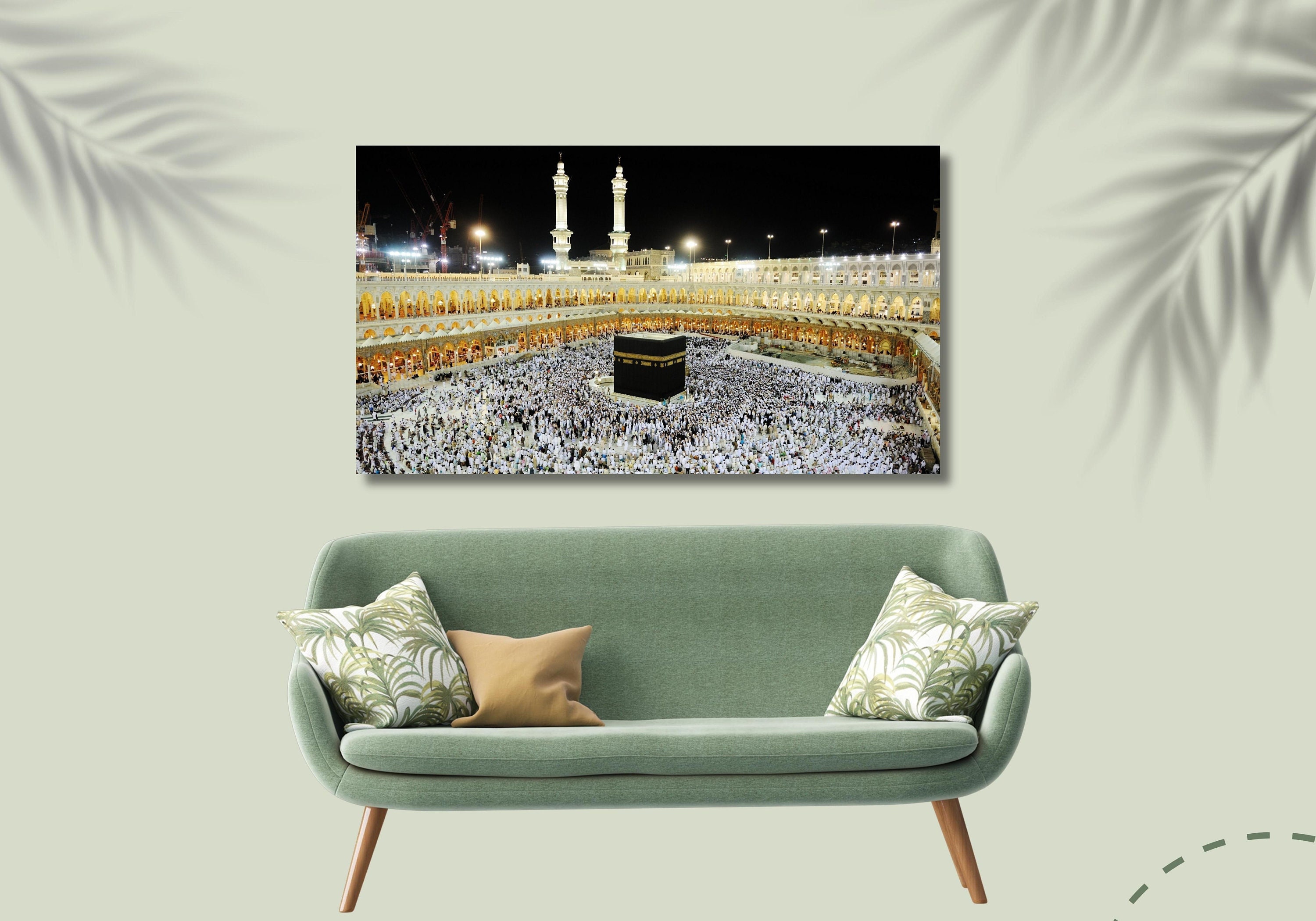 The Kaaba Al-kaʿbah the Cube Ka'bah Kabah Tempered - Etsy