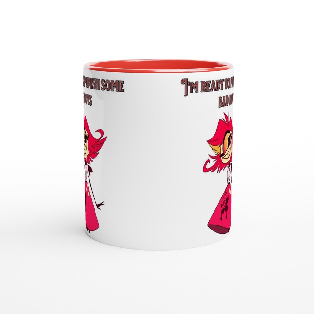 Niffty ' Im Ready to Punish Some Bad Boys Coffee' Mug – 11oz Two Tone ...