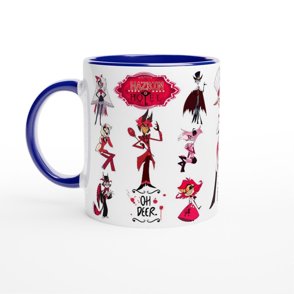 Hazbin Hotel Mug, Character Print, 11oz Ceramic - Etsy