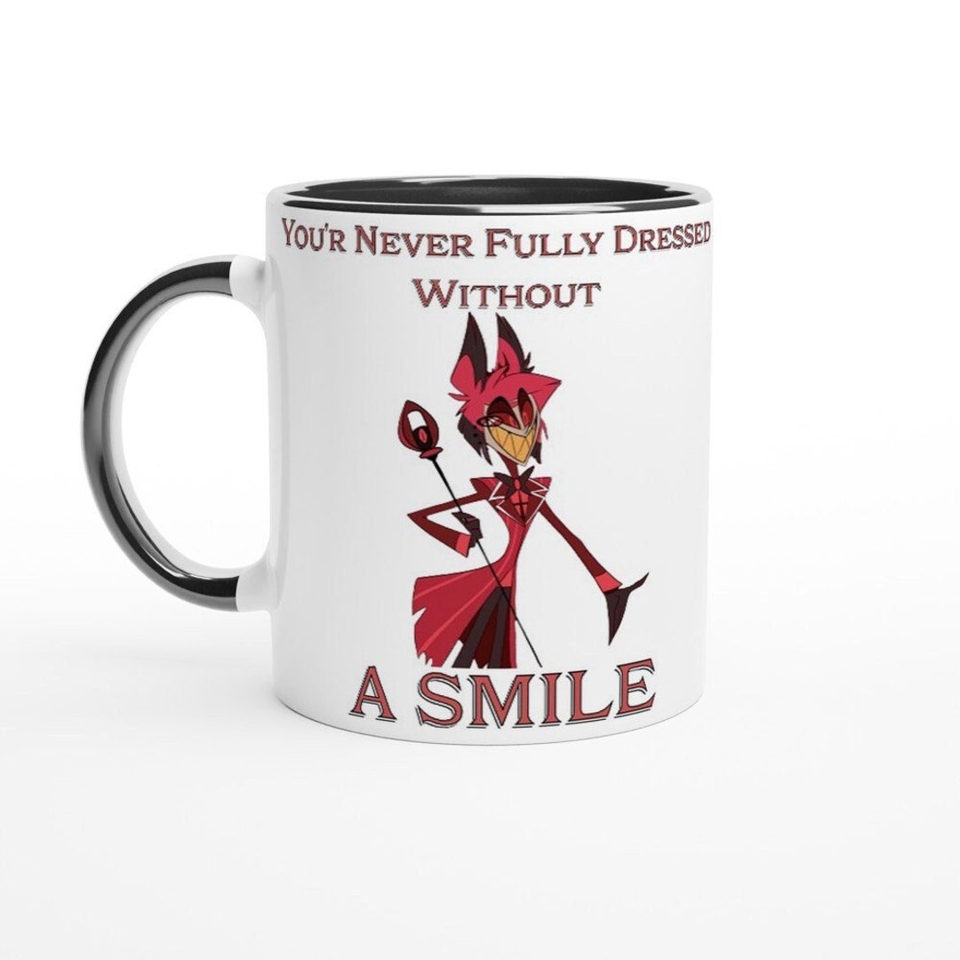 Alastor Crush 'never Fully Dressed' Mug – 11oz Two Tone Mug for Hazbin ...