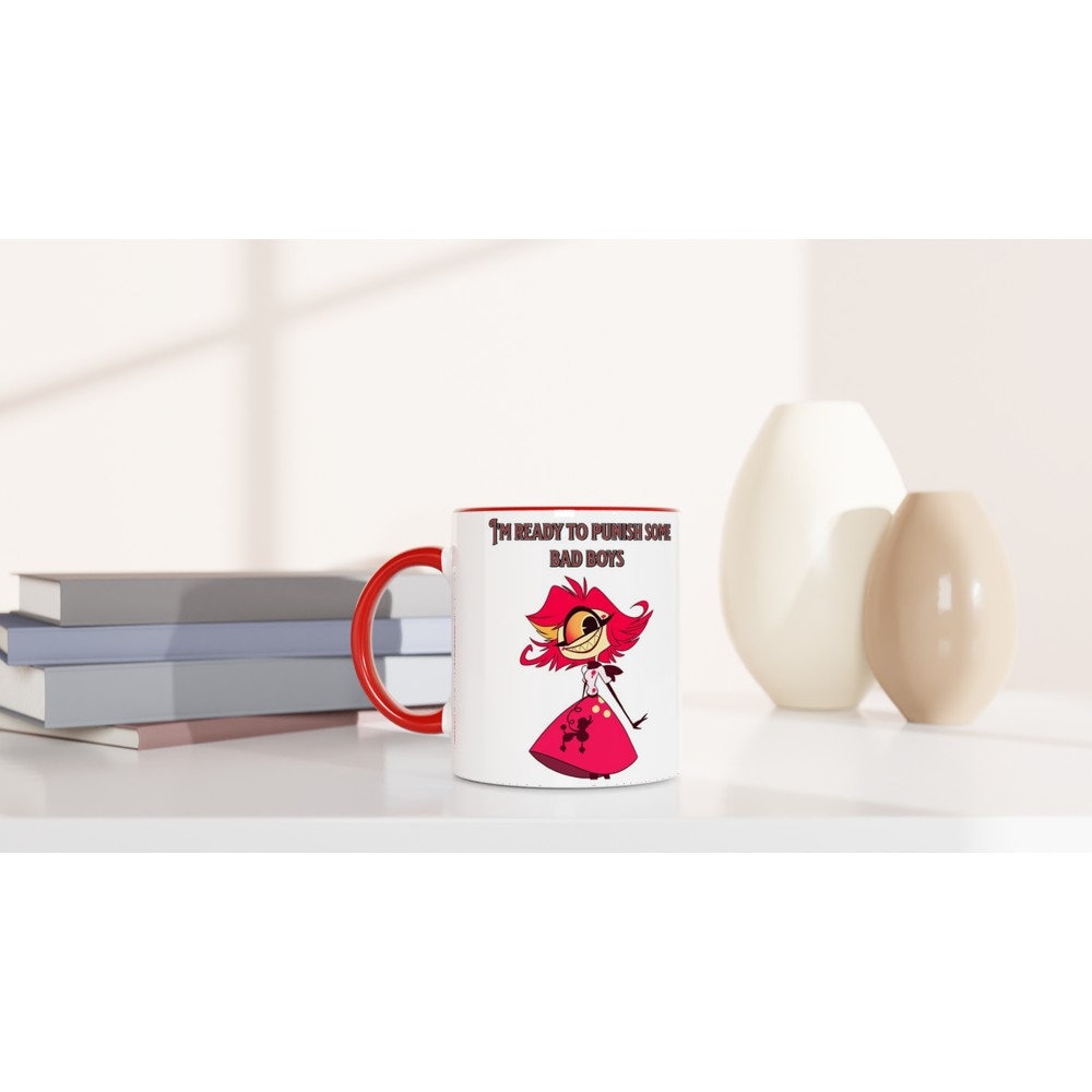 Niffty ' Im Ready to Punish Some Bad Boys Coffee' Mug – 11oz Two Tone ...