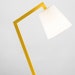 Modern Yellow Desk Lamp: Art Deco Style With USB & Outlet - Etsy