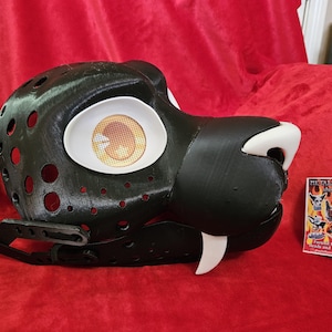Fursuit Head Base 3D SABERTOOTH With Eye Blanks, Nose, Teeth, and ...