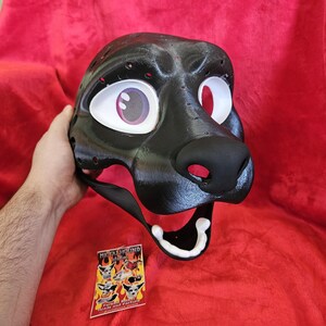 Ferret Fursuit Head Base 3D Printed With Eye Blanks, Nose, Teeth, and ...
