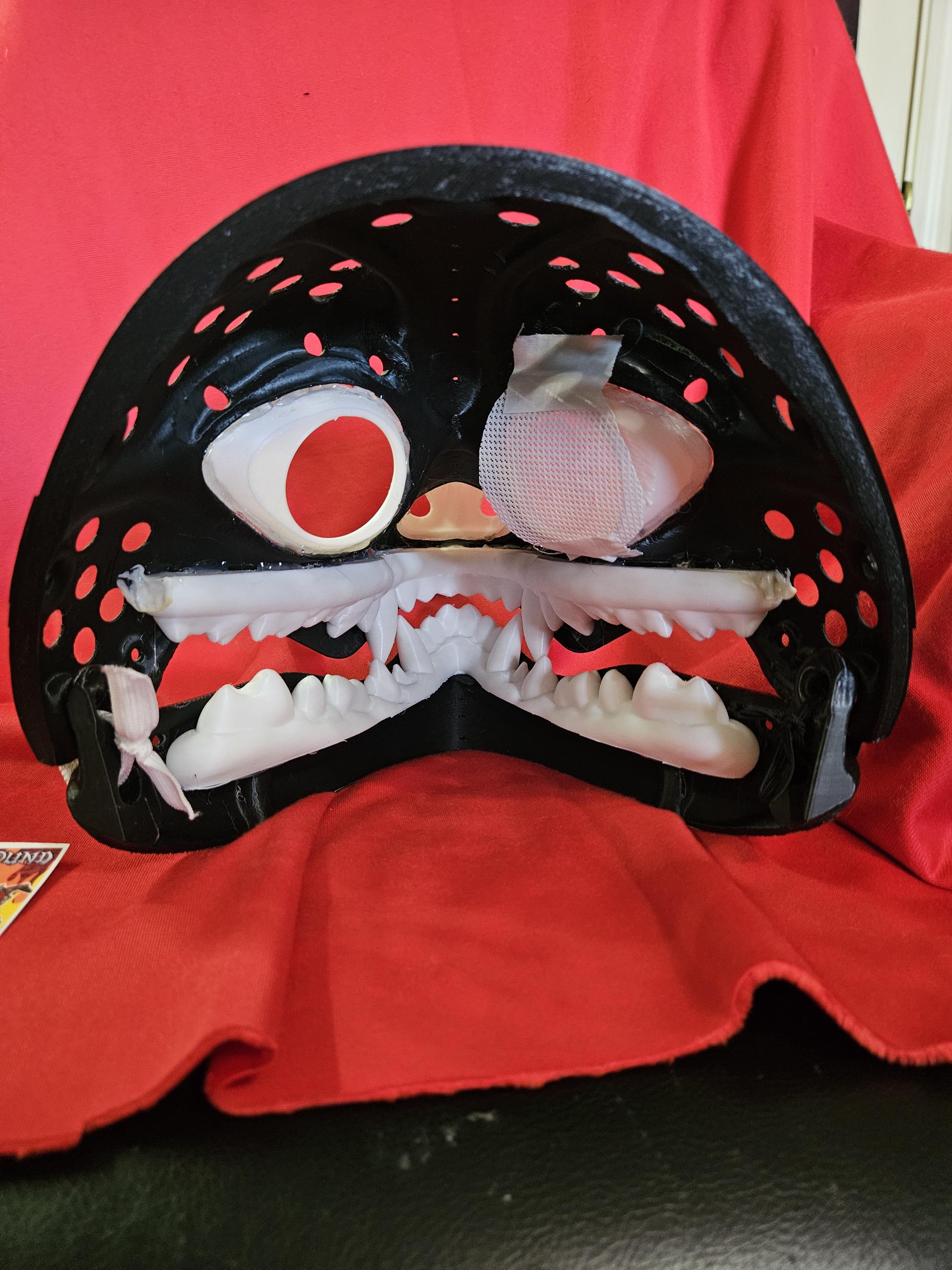Opossum Fursuit Head Base 3D Printed With Eye Blanks, Nose, Teeth, and ...