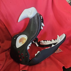 Bat Fursuit Head Base 3D Printed With Eye Blanks, Nose, Teeth, and ...