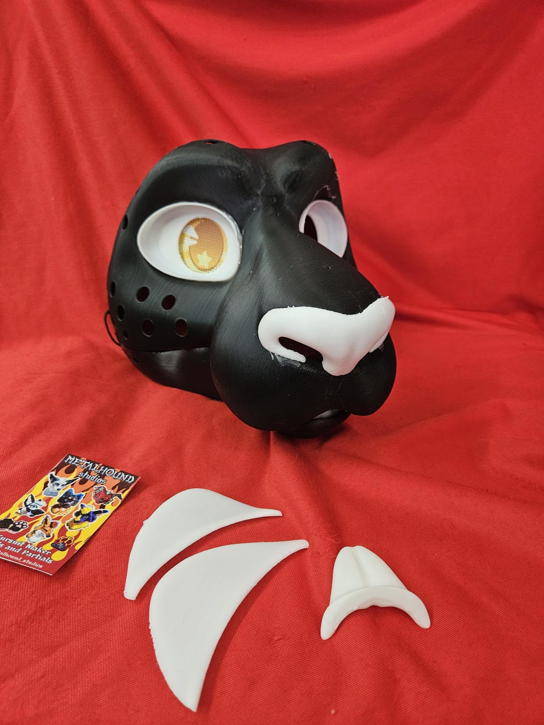 Kangaroo Wallaby Fursuit Head Base 3D Printed With Eye Blanks, Nose ...