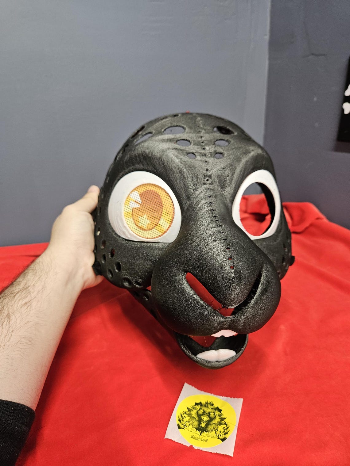 Hare ( Rabbit , Bunny , Squirrel ) Fursuit Head Base 3D Printed With ...