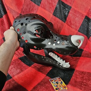 Fursuit Head Base 3D Printed Lycan Werewolf Realistic Canine Dog With ...