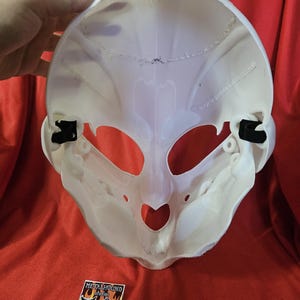 Skull Dog Fursuit Head Base 3D Printed With Eyelids - Assembly Optional ...