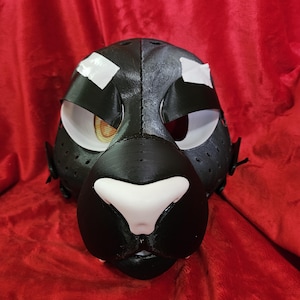 Fursuit Head Base 3D SABERTOOTH With Eye Blanks, Nose, Teeth, and ...