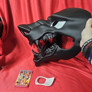 Snarling Canine Fursuit Head Base Monster Werewolf Demon Hellhound ...