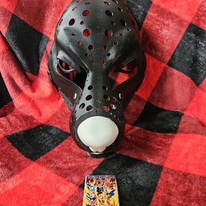 Fursuit Head Base 3D Printed Lycan Werewolf Realistic Canine Dog With ...