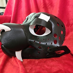 Fursuit Head Base 3D SABERTOOTH With Eye Blanks, Nose, Teeth, and ...