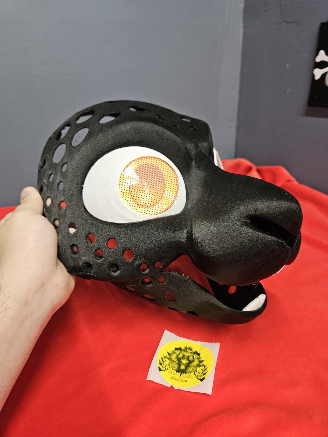 Hare ( Rabbit , Bunny , Squirrel ) Fursuit Head Base 3D Printed With ...