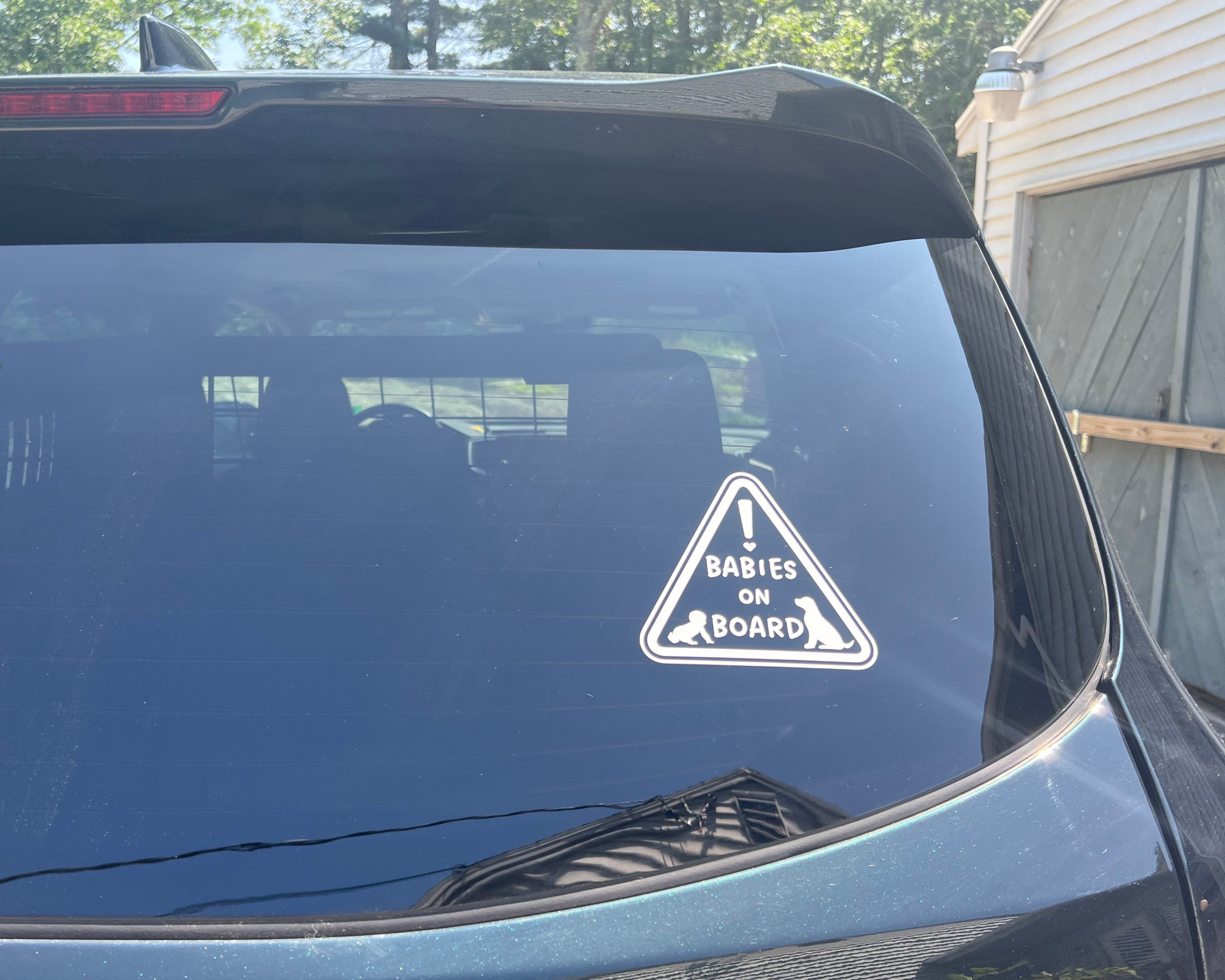Babies on Board Decal Sticker - Perfect Baby Shower Gift for Dog ...
