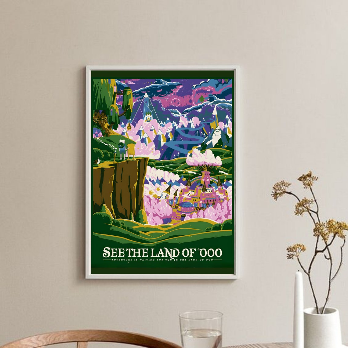 Adventure Time Poster, Finn and Jake Poster, Adventure Time Print ...