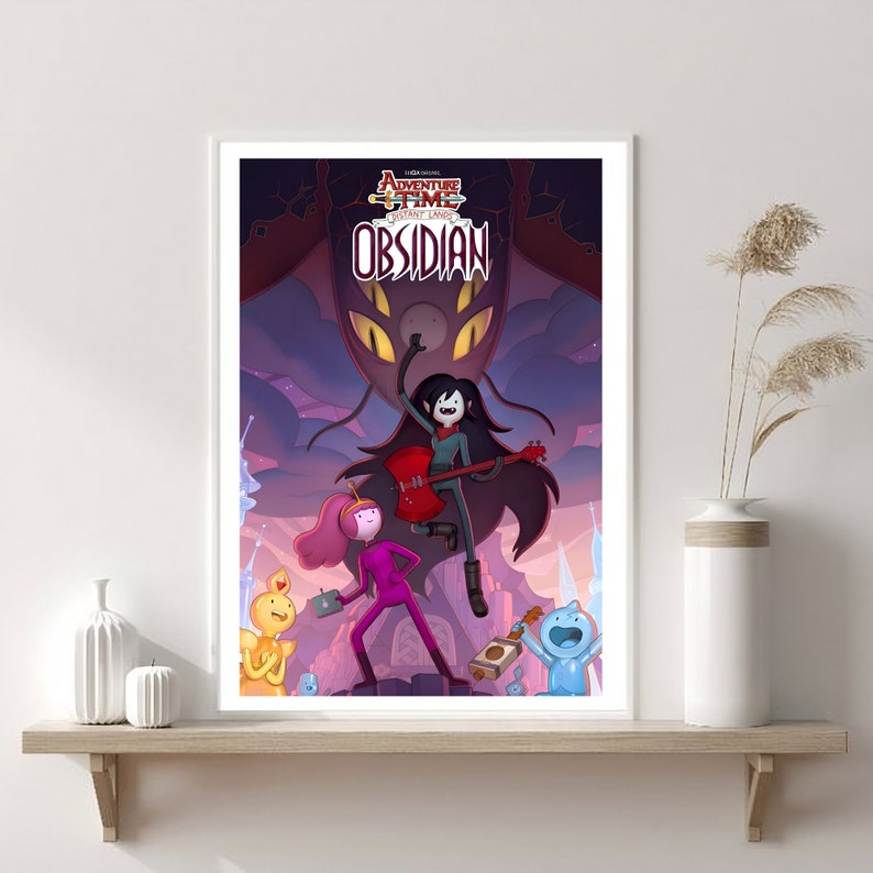 Adventure Time Obsidian Poster, Adventure Time Marceline Obsidian ...
