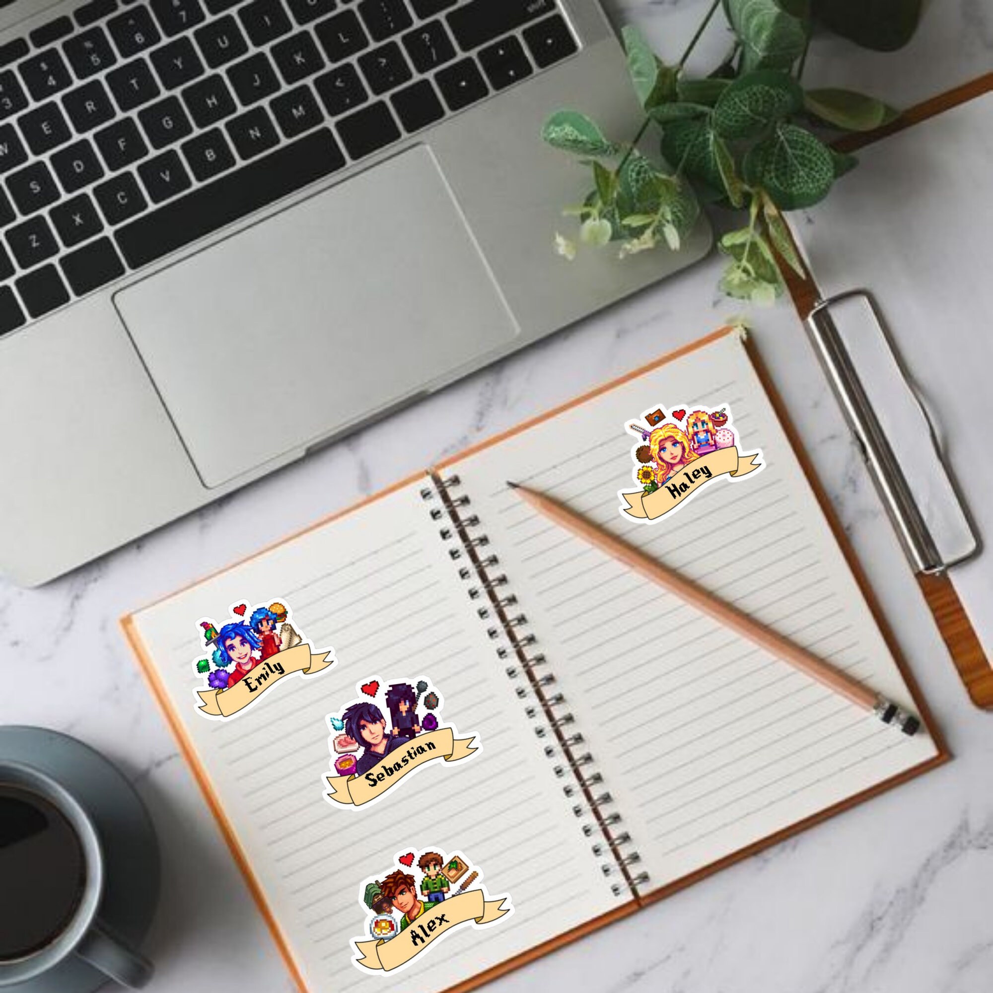 Stardew Valley Stickers, Stardew Valley Characters, Stardew Valley ...