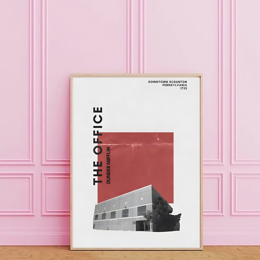 The Office TV Show Poster, Minimalist Wall Art - Etsy