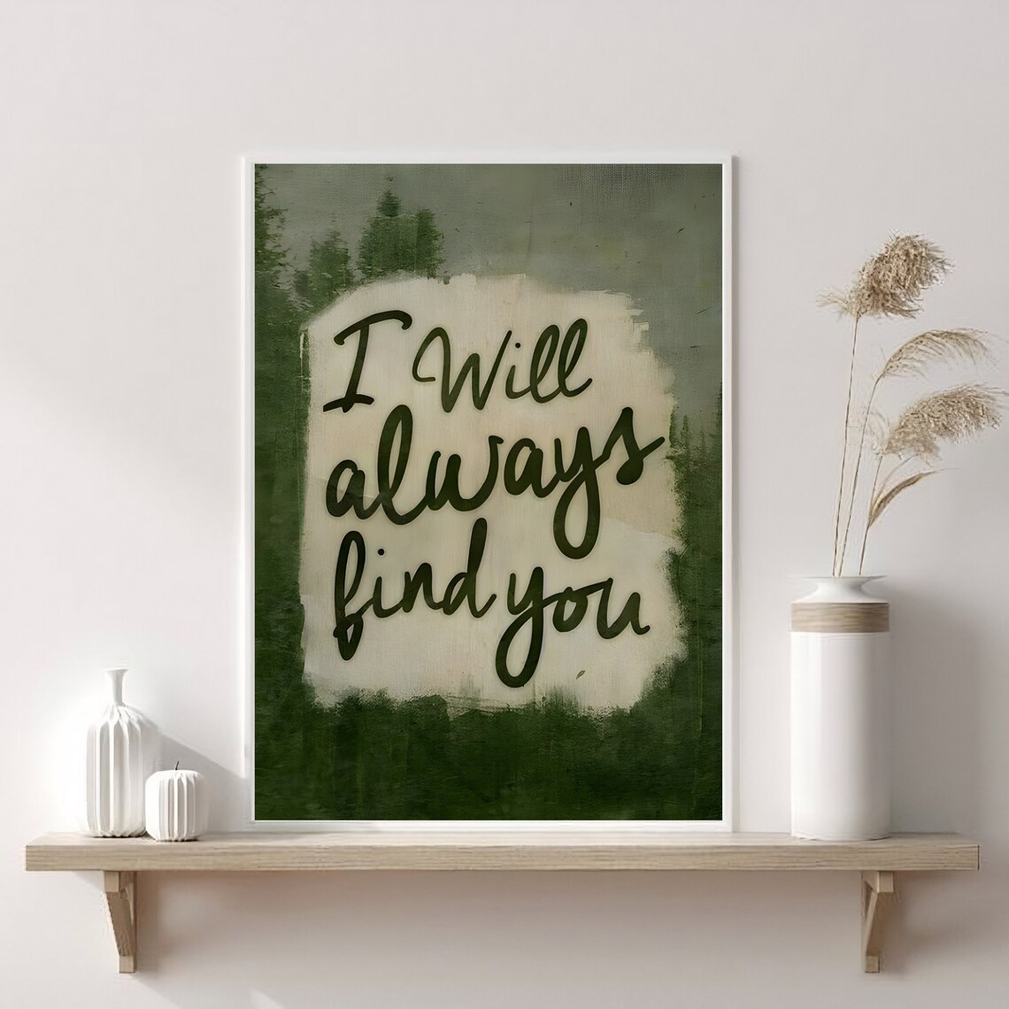 I Will Always Find You Art Print, TV Show Poster, OUAT Poster, Once ...