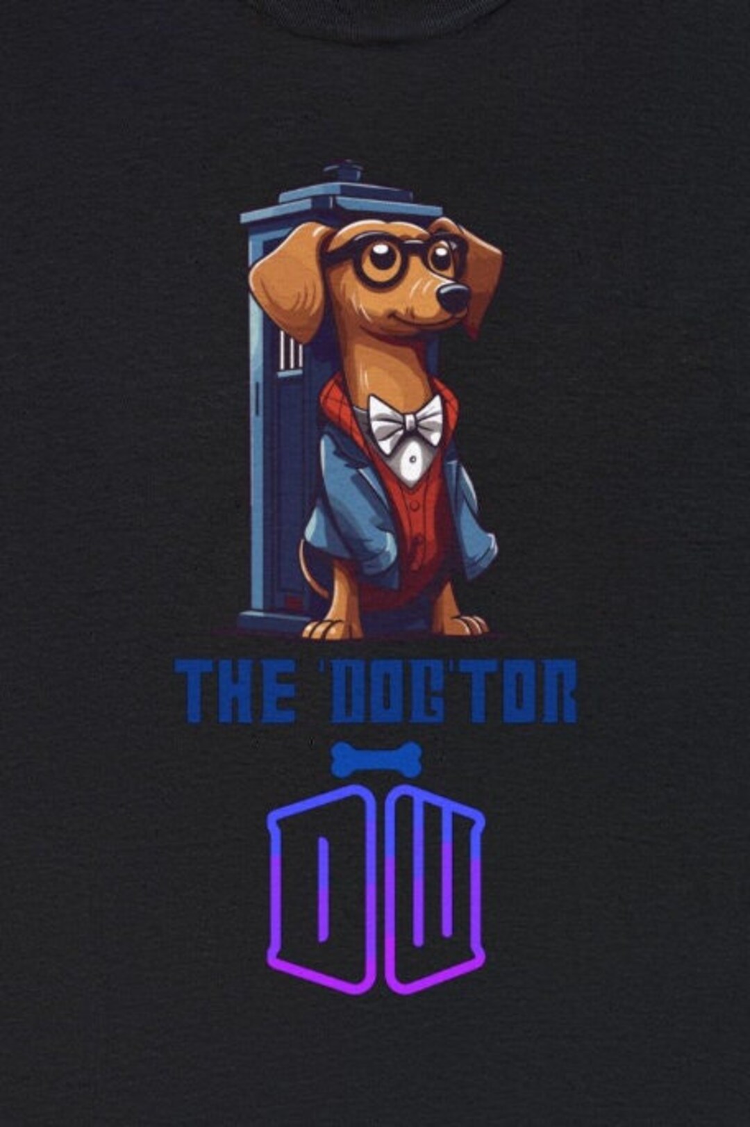 Doctor Who 60th Anniversary the 'dogtor' - Etsy
