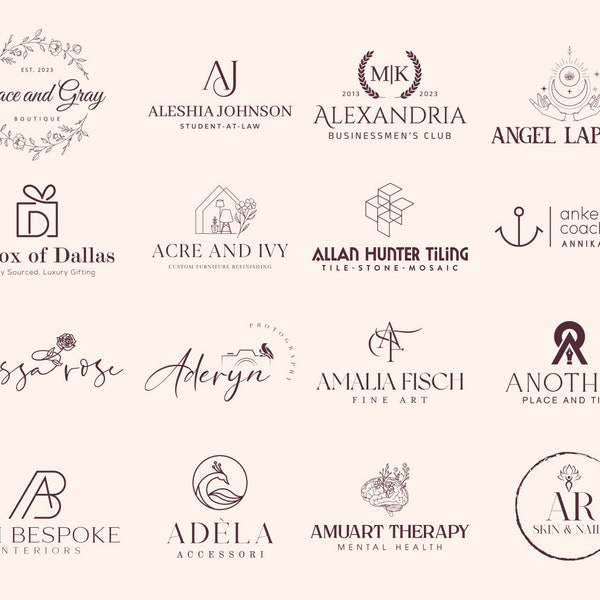 Initials Logo Design - Etsy