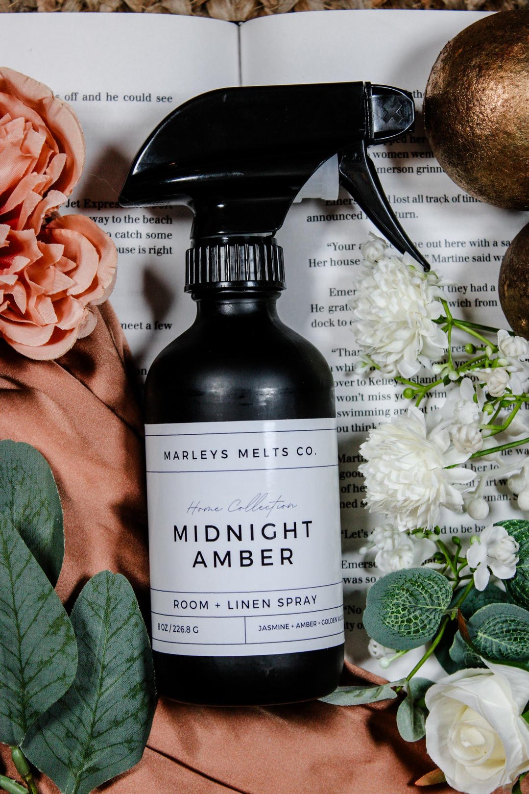 Midnight Amber - Room Spray Linen Spray Home Fragrance Air Freshener ...