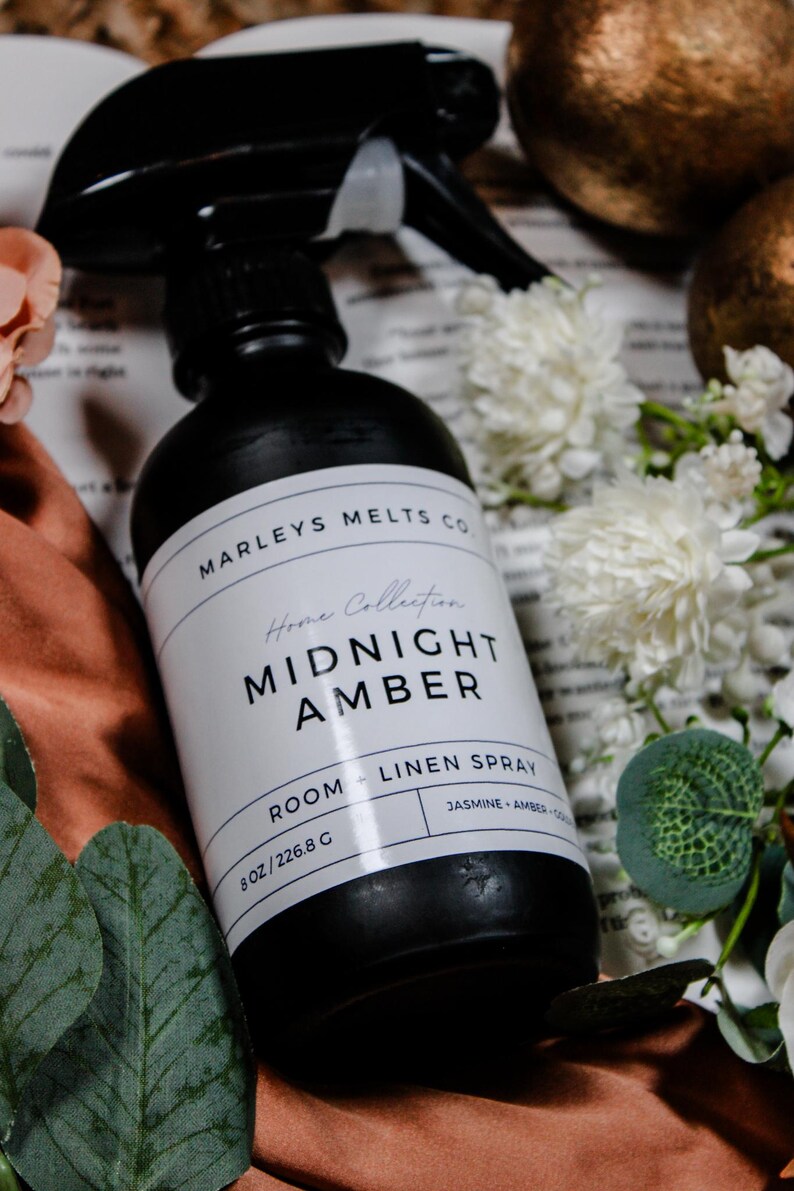 Midnight Amber - Room Spray Linen Spray Home Fragrance Air Freshener ...