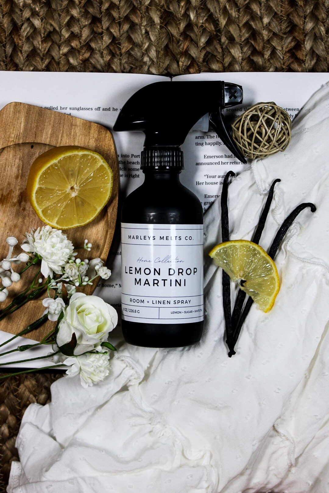 Lemon Drop Martini - Room Spray Linen Spray Home Fragrance Air ...
